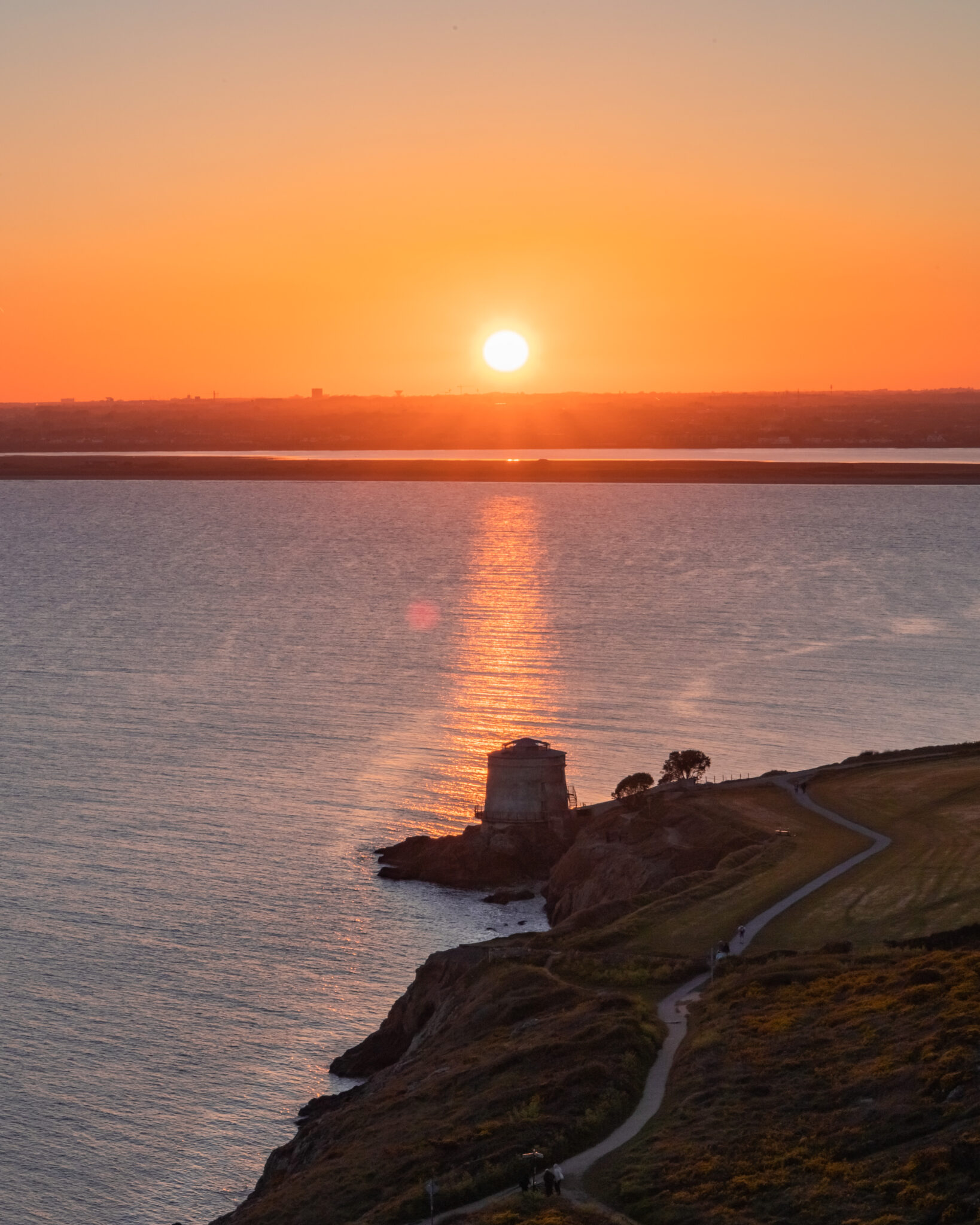 12+ breathtaking spots to watch the Sunset in Dublin Ireland