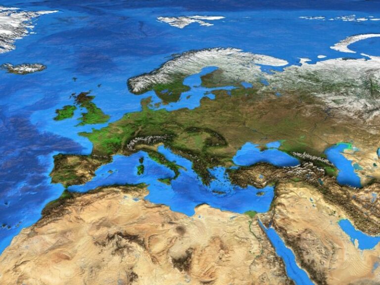 How big is Ireland? US & European Countries Size Comparison